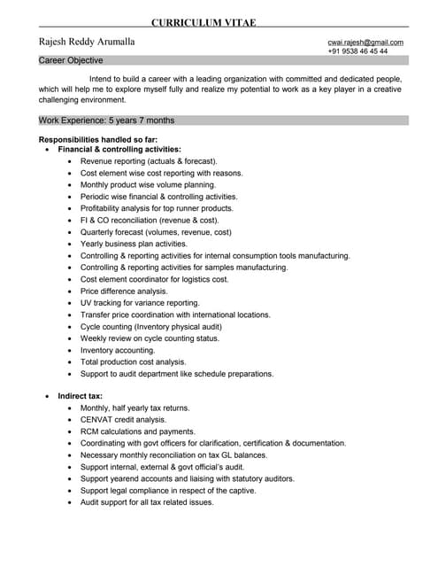 Resume | DOC