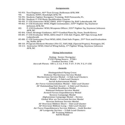 Malachowski Paul Bio Info | DOCX