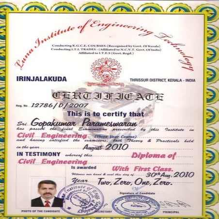 08.Diploma Civil | PDF