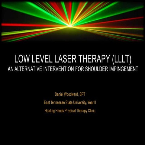 Low Level Laser Therapy (LLLT) | PPTX