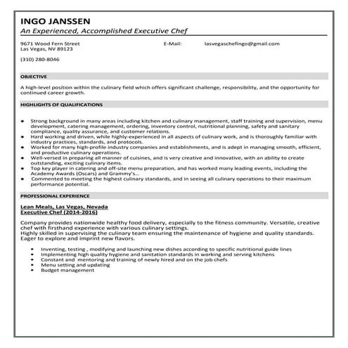 janssenresume (1) | PDF