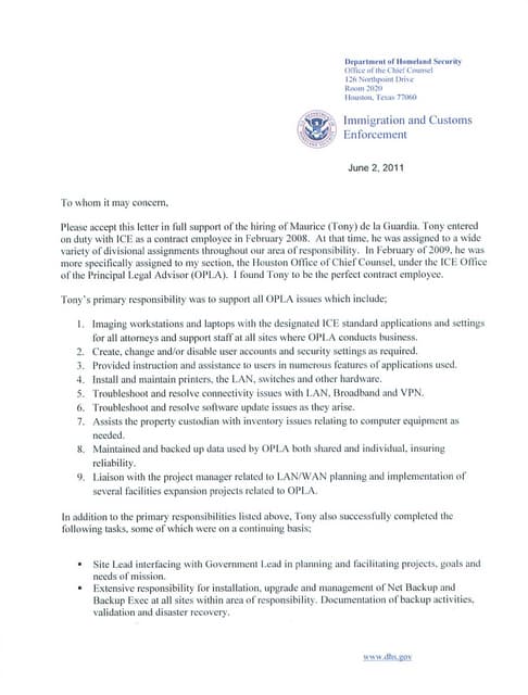 Perry Freeman Letter of Recommendation | PDF