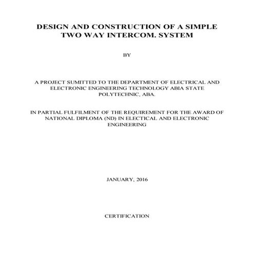 intercom system | DOCX