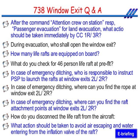 738 Window Exit 0725 | PPT