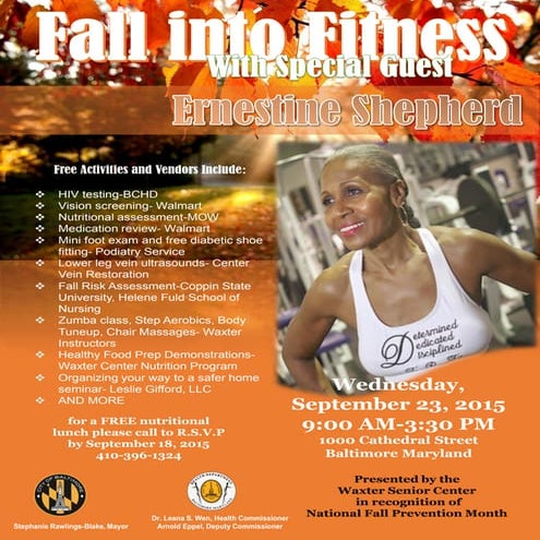 Fall Into Fitness flyer | PDF