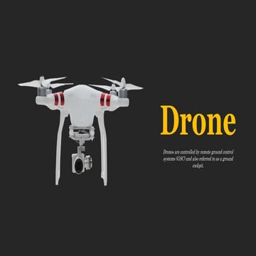 1. Introduction to drones | PPTX