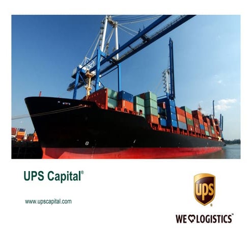 UPS Captial Overview | PPT