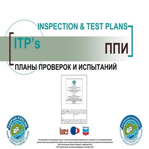 ITP Presentation | PPSX