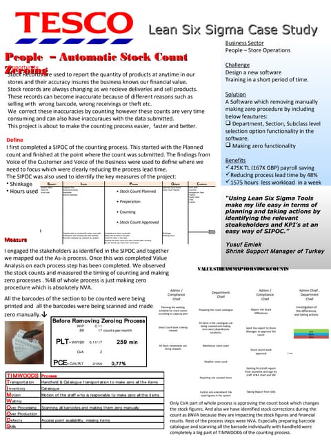 Pc Shipping Improvement Six Sigma Case Study | PPT