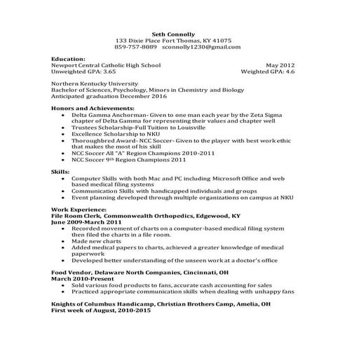 Lauren Williams Resume | PDF