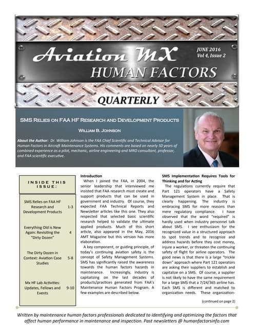 HumanFactors | PDF | Aviation Industry | Industries