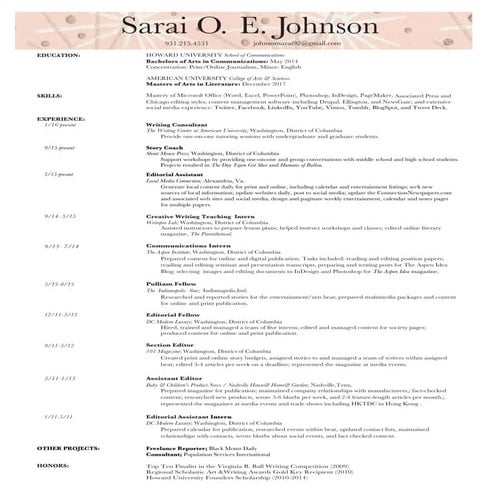 Nicole Kerwin Resume | PDF