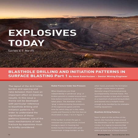 Techniques of Controlled Blasting | PDF