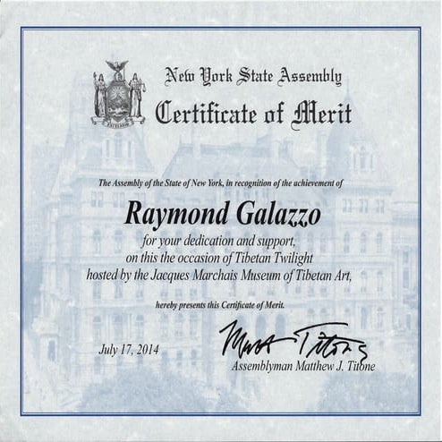 NYS Certificate of Merit | PDF