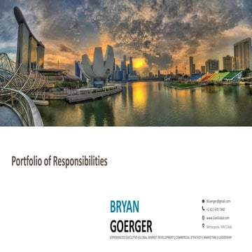 Bryan Goerger - Portfolio | PDF