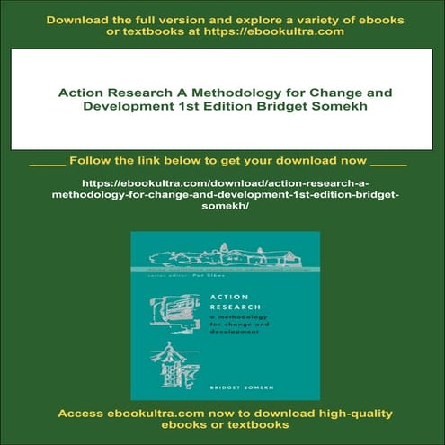 Action Research A Methodology for Change and Development 1st Edition ...