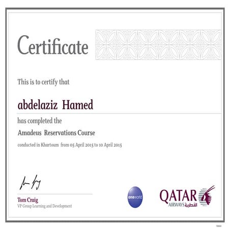 Certificate_HAMED | PDF