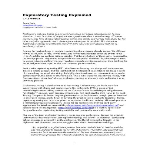 exploratory-testing - Read only not hidden | PDF