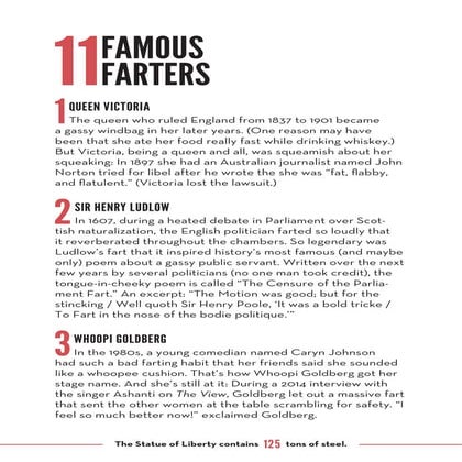 Famous Farters | PDF