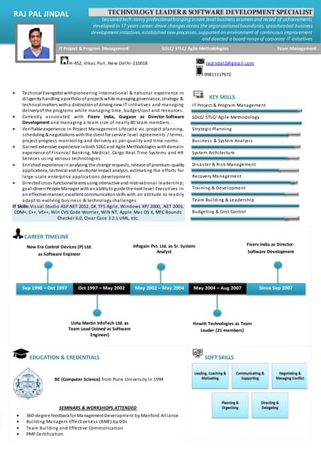 Rajni CV - PM-Final | DOCX | Computer Software and Applications | Computing