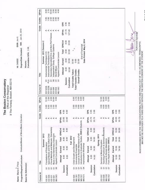 BCCC completed-transcript | PDF