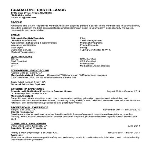 CST Resume | DOCX