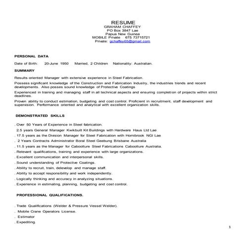 Alfred Liow Resume-2015 | DOCX