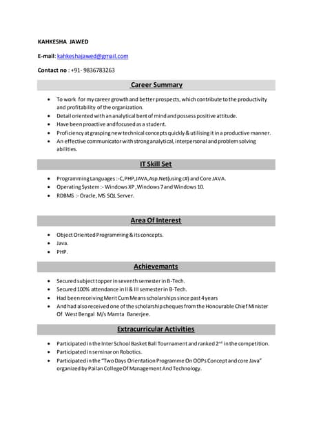SID RESUME | DOCX