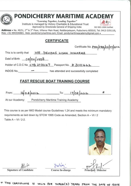 DK Hiwarale CGT | PDF