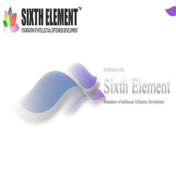 Presentation Sixth Element | PDF | Professional School | Postgraduate ...