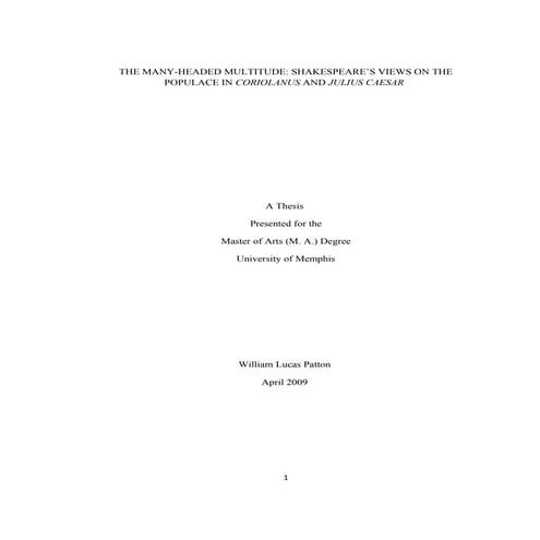 Final_Thesis_Draft_I | PDF
