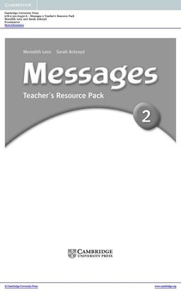 Messages 1 student's book | PDF