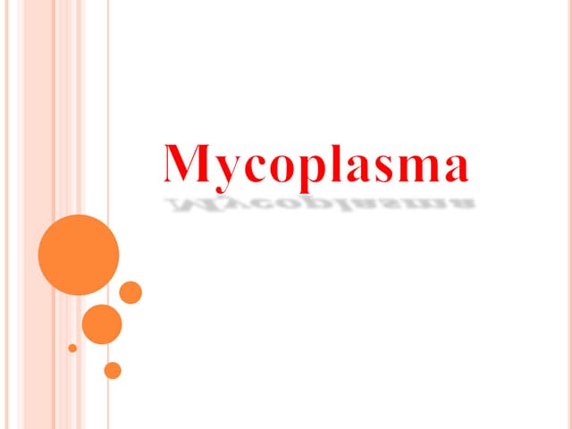 Mycoplasma | PPT
