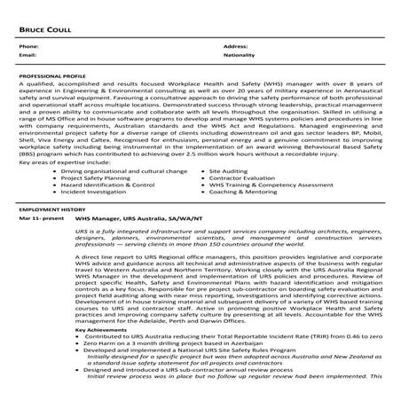 Bruce Coull Resume Sep 2015 no referees | DOC