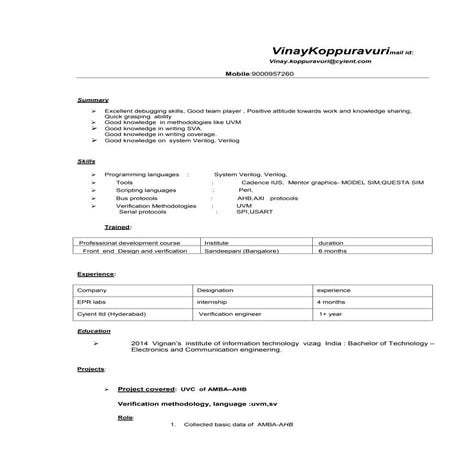 vinay koppuravuri_updated | PDF