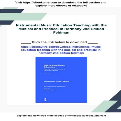 Instrumental Music Education Teaching with the Musical and Practical in ...