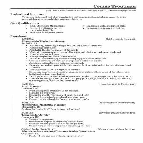 Connie T Resume | PDF