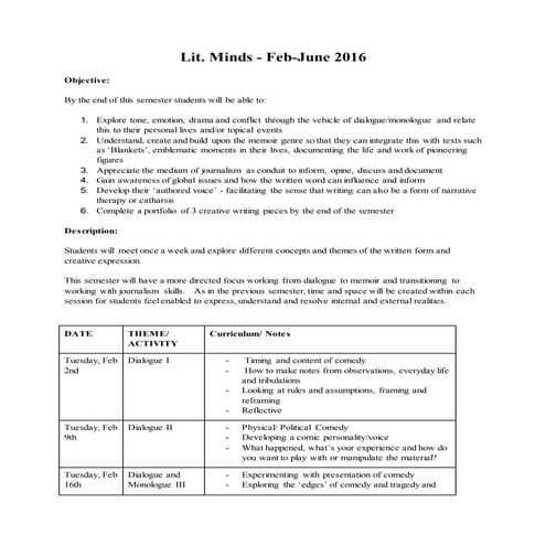To Kill a Mockingbird Lesson Plan | DOCX