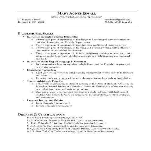 Brian's CV | PDF
