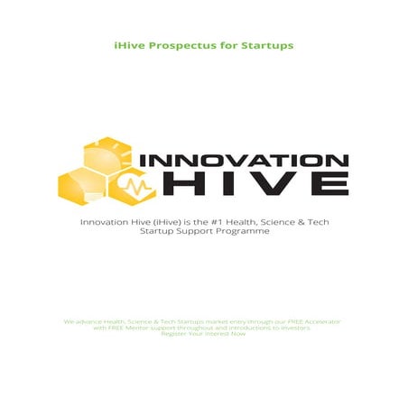 iHive Prospectus - Startups | PDF