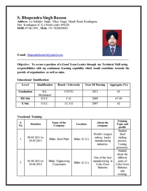 jayesh resume | PDF