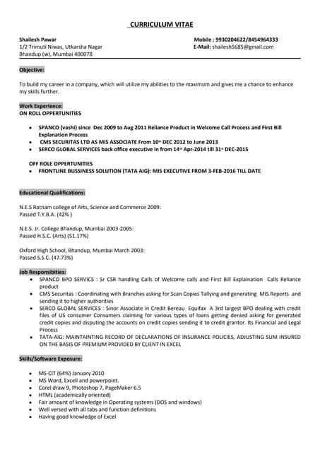 Salma Hashim CV | PDF