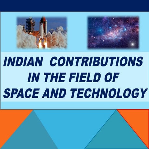 Contribution of Indian Scientist in Sapce.pptx