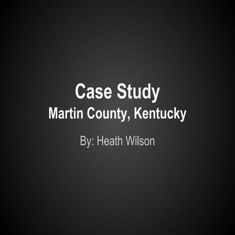 Case Study - Martin Co. | PPT