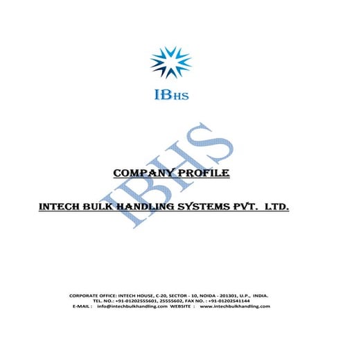INTECH COMPANY PROFILE | PDF