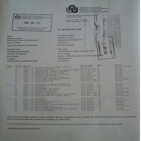 Transcript BM Dennis | PDF