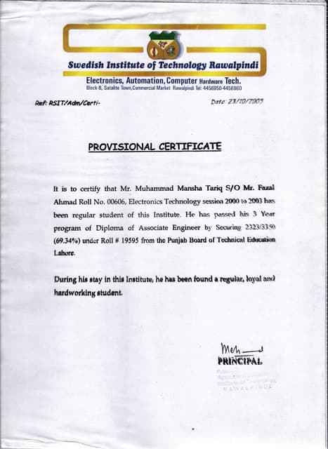 Descon Appericiation Letter | PDF