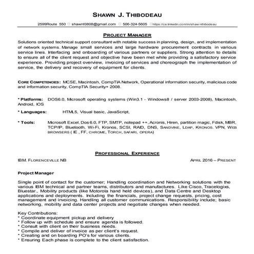 Alan Professional Resume Update | PDF