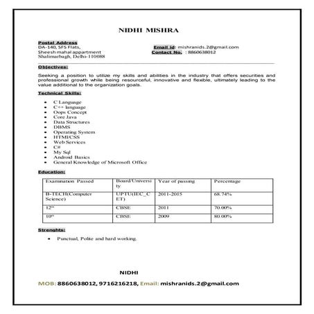 Neha - Resume (2) | DOCX