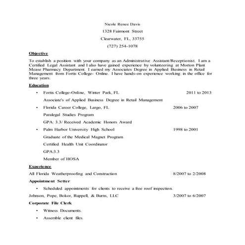 Nicole Davis resume2 | DOCX